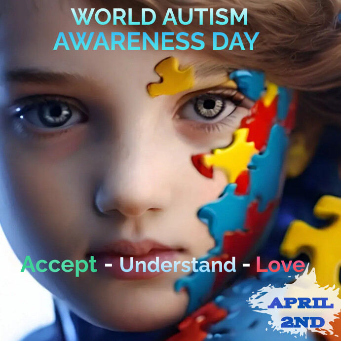 Plantilla de Autism Awareness instagram post | PosterMyWall