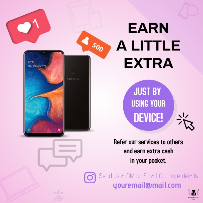 Instagram Promotion Poster Template | PosterMyWall