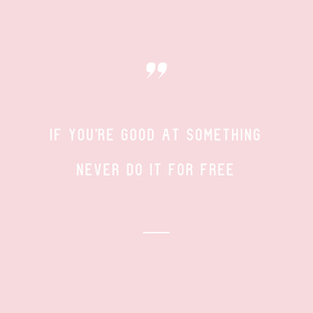 Girly pink quote template for instagram | PosterMyWall