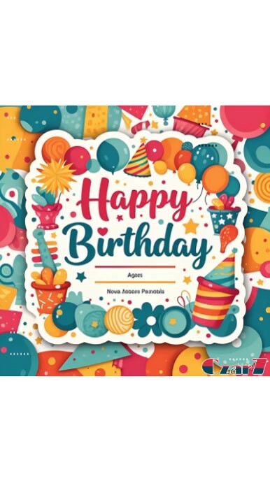 Instagram reel birthday Template | PosterMyWall