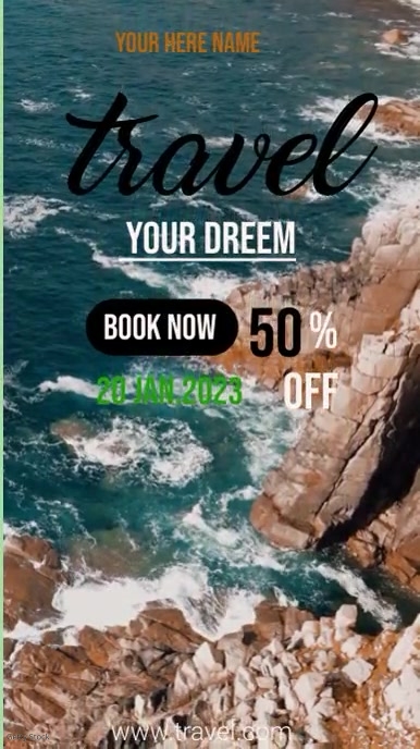 Instagram Reels Travel (1) Template | PosterMyWall