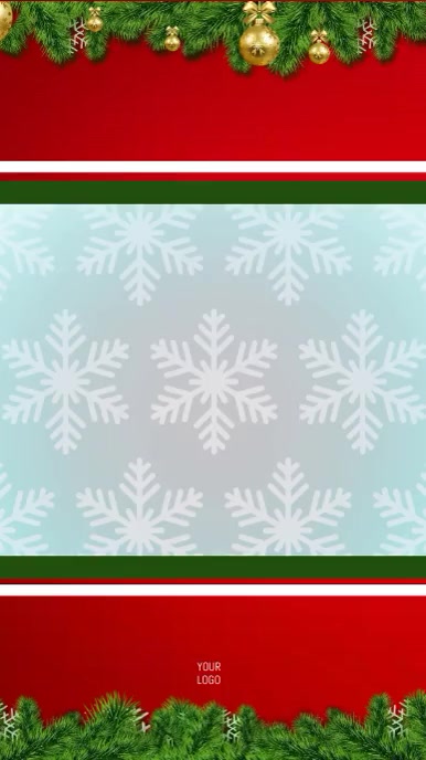 instagram rell template merry christmas | PosterMyWall