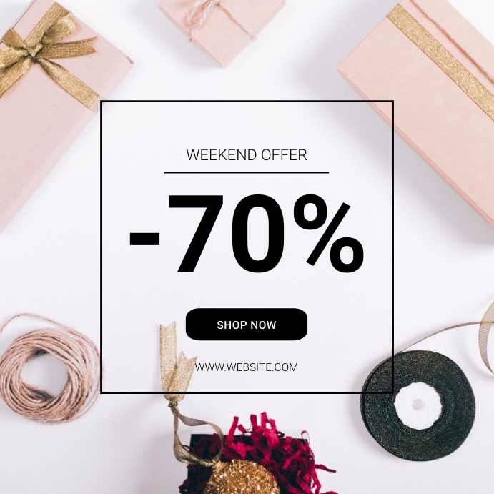 Instagram Sale offer template | PosterMyWall