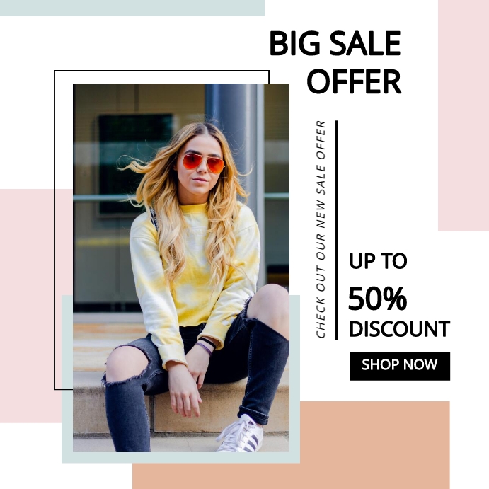 Instagram Sale Post Template | PosterMyWall