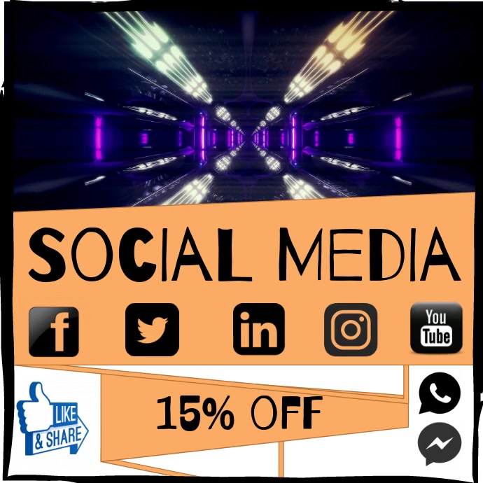 Instagram Social Media Template | PosterMyWall