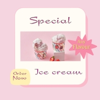 Instagram ice cream post Template | PosterMyWall