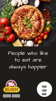 Stories Pizza Template | PosterMyWall