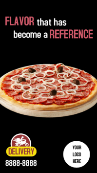 Stories Pizza Template | PosterMyWall