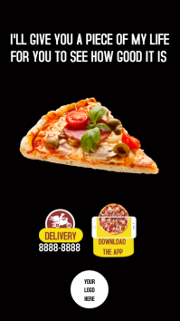 Stories Pizza Template | PosterMyWall