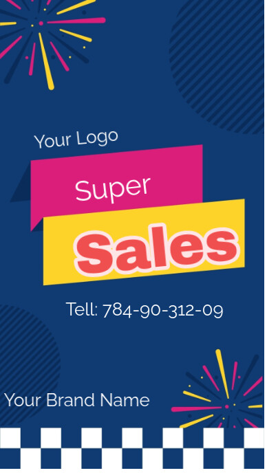 Instagram Story Sales Template design | PosterMyWall