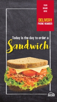 Instagram Stories SANDWICH Template | PosterMyWall