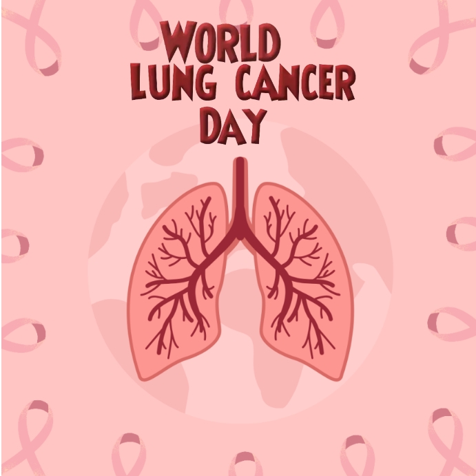 Instagram world lung cancer day post Template | PosterMyWall
