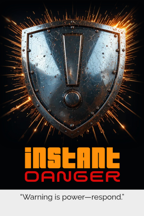 Instant danger Template | PosterMyWall
