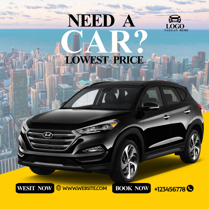 INSTGRAM CAR SALE POST Templat | PosterMyWall