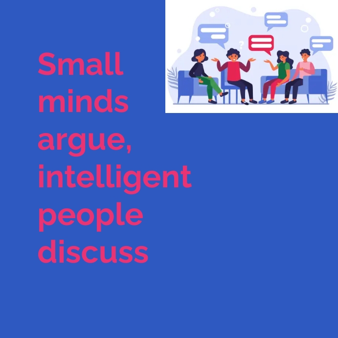 INTELLIGENT PEOPLE Template | PosterMyWall