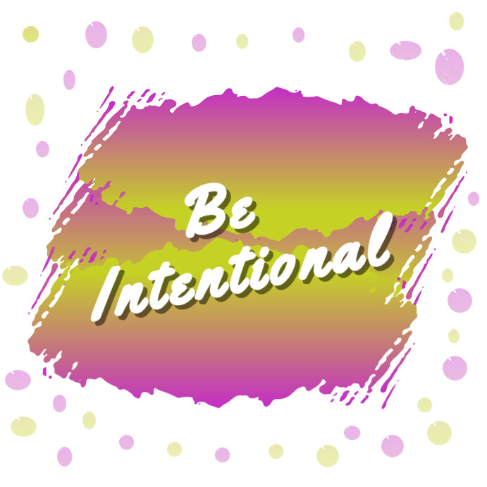 intentional Template | PosterMyWall