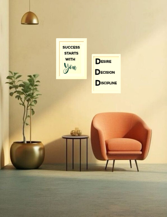 Interior Decor Wall art Template | PosterMyWall