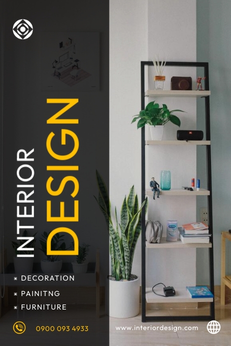 Interior design flyer Template | PosterMyWall