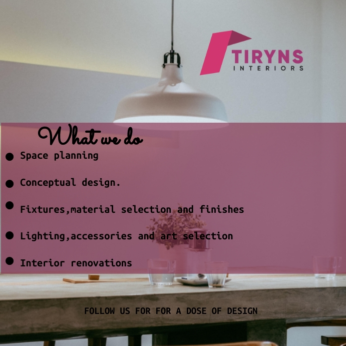 Copy of interior design poster (1) | PosterMyWall