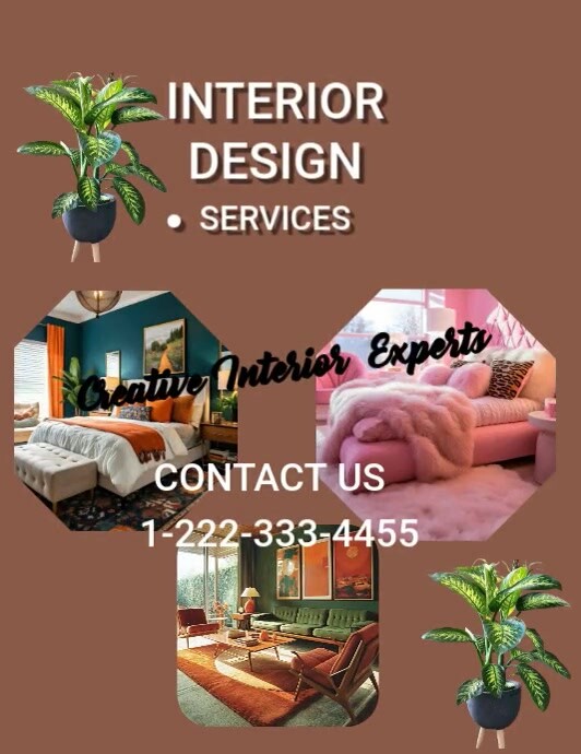 Copy of Interior design service | PosterMyWall