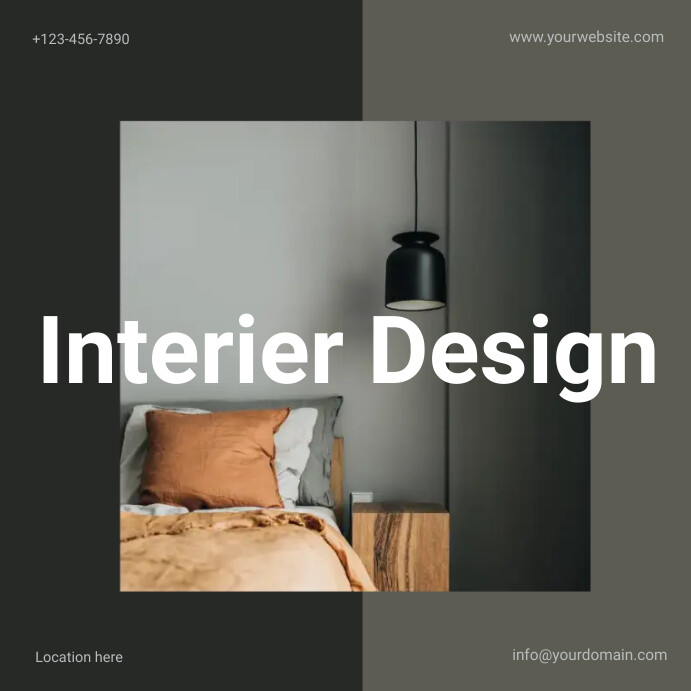 Interior Design Template | PosterMyWall