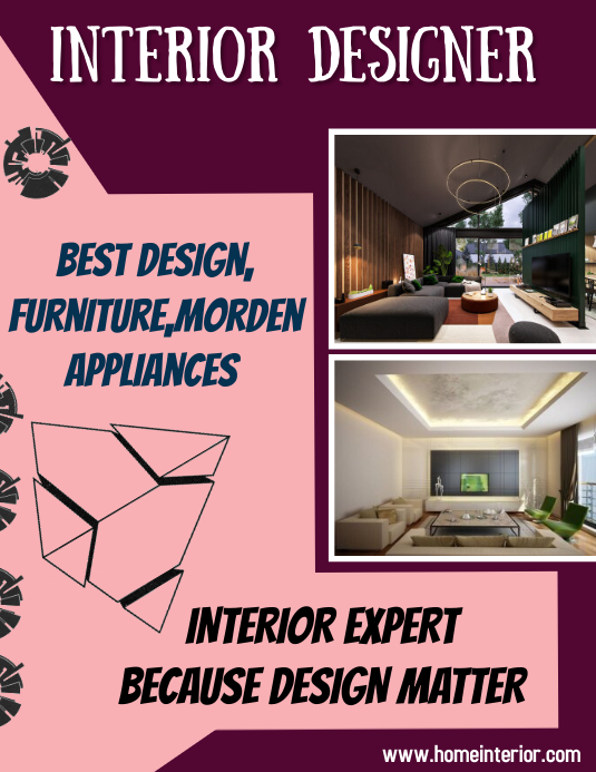 Copy of Interior design | PosterMyWall