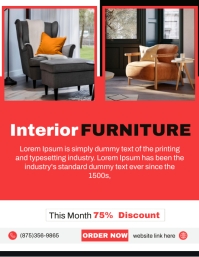 Furniture Interior Ads Template | PosterMyWall