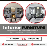 Interior Design Home Ads Template | PosterMyWall