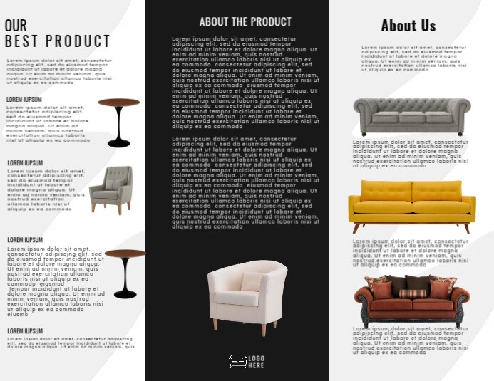 Interior Furniture Ads Template | PosterMyWall