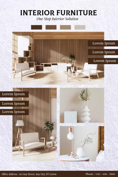 Copy of Interior Furniture For Sale Poster | PosterMyWall