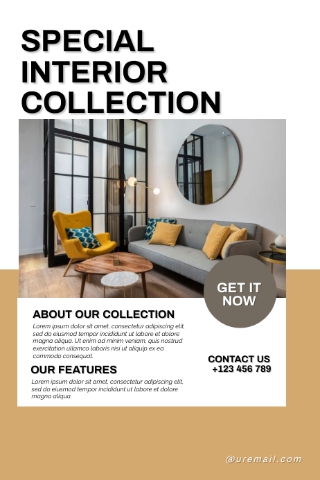 Copy of INTERIOR TEMPLATE.E | PosterMyWall