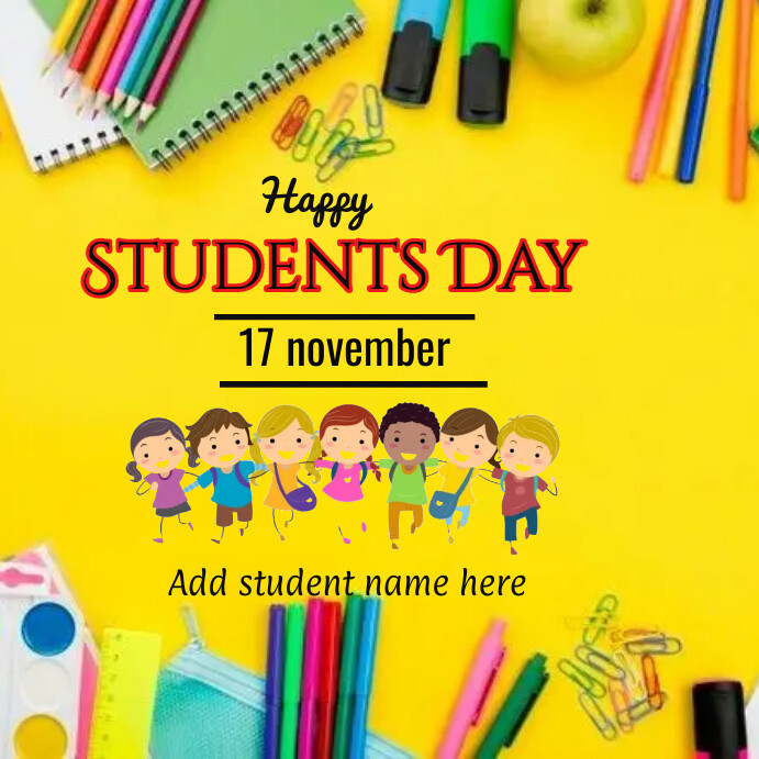 Copy of Internatiinal Students day instagram post (1) | PosterMyWall