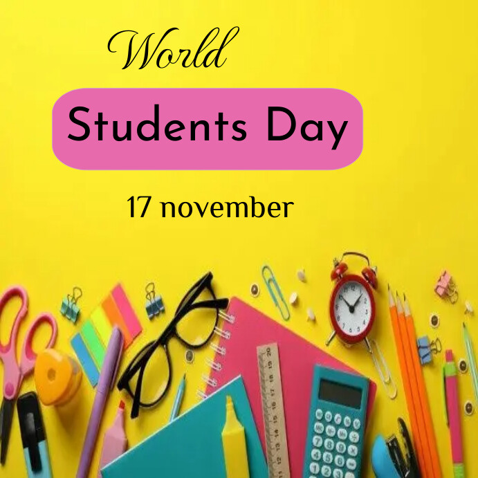 Internatiinal Students day instagram post Template | PosterMyWall