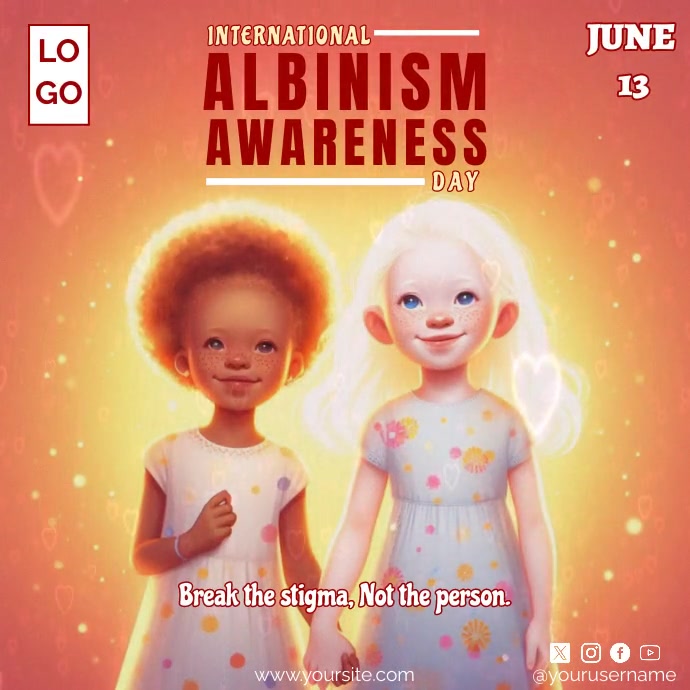 International Albinism Awareness Day Template | PosterMyWall
