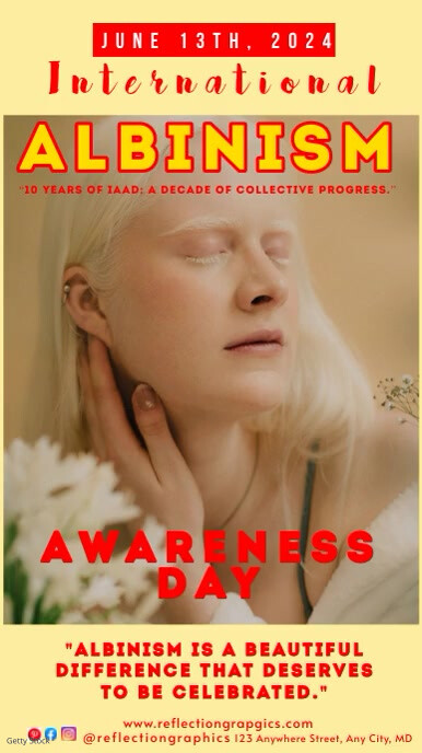 International Albinism Awareness Day Template | PosterMyWall