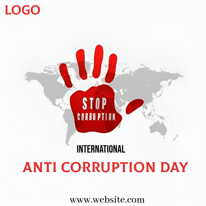 International anti corruption day flyer Template | PosterMyWall