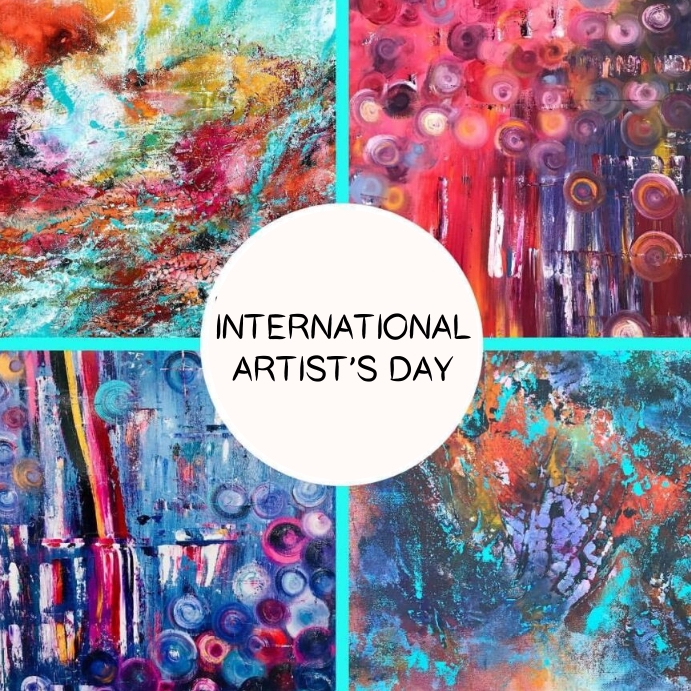 INTERNATIONAL ARTIST’S DAY Template | PosterMyWall