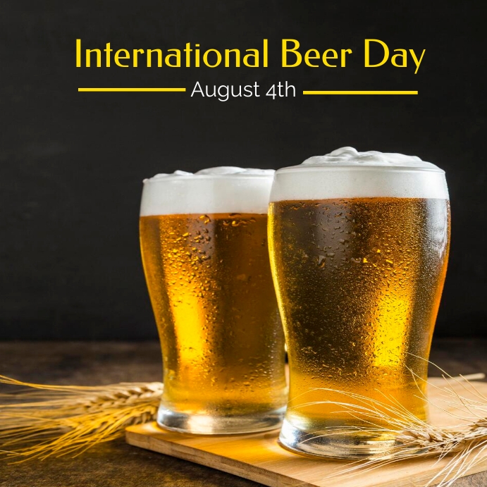 international beer day Template | PosterMyWall
