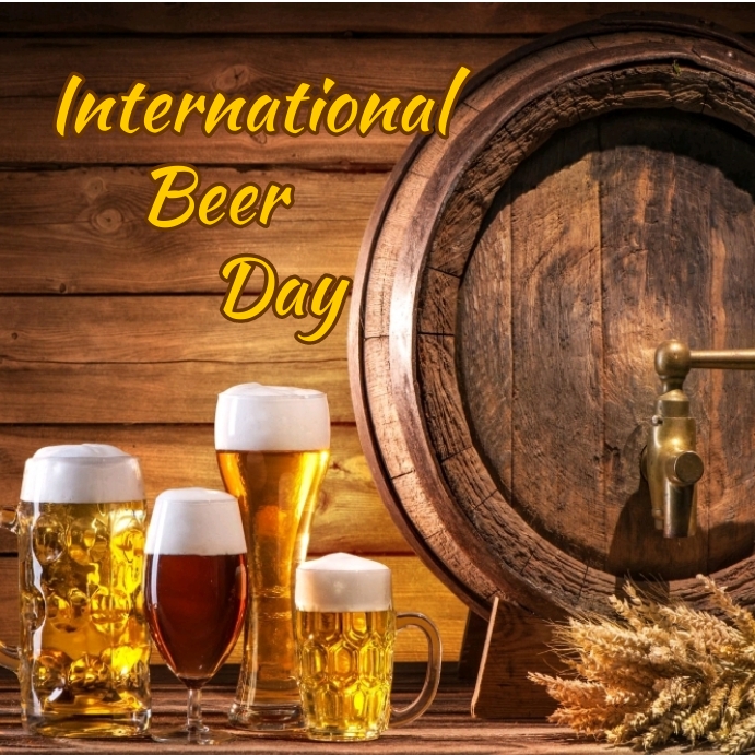 Plantilla de International beer day Instagram post | PosterMyWall