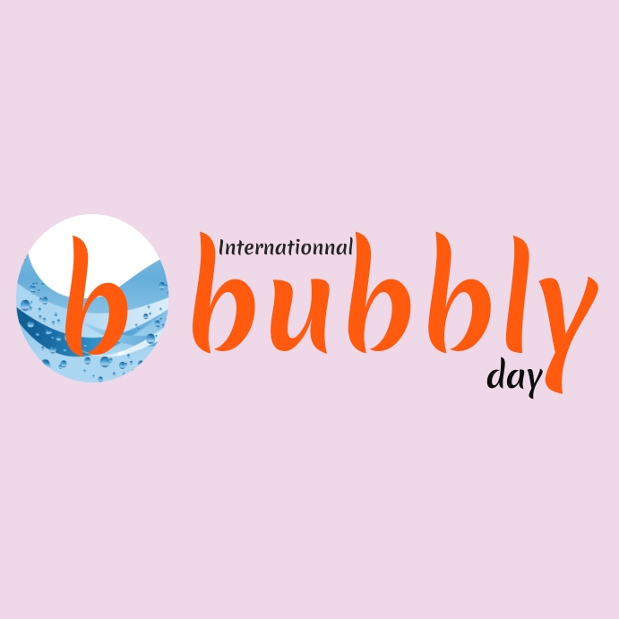 international bubbly day instagram post Templat | PosterMyWall