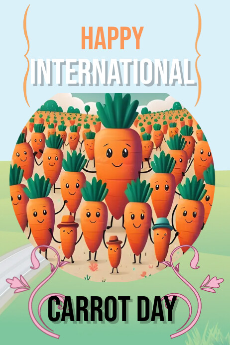 Copy of International carrot day | PosterMyWall