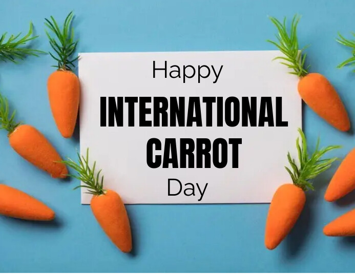 International carrot day flyer template | PosterMyWall