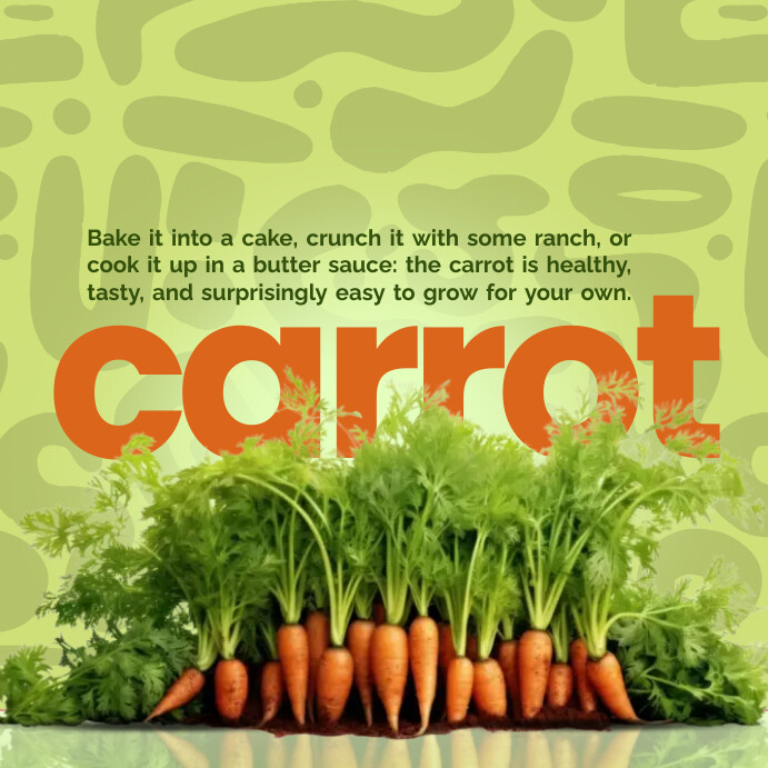International Carrot Day Instagram Post Template | PosterMyWall
