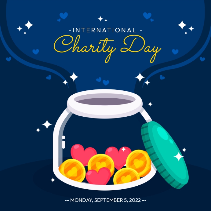 International Charity Day Template | PosterMyWall