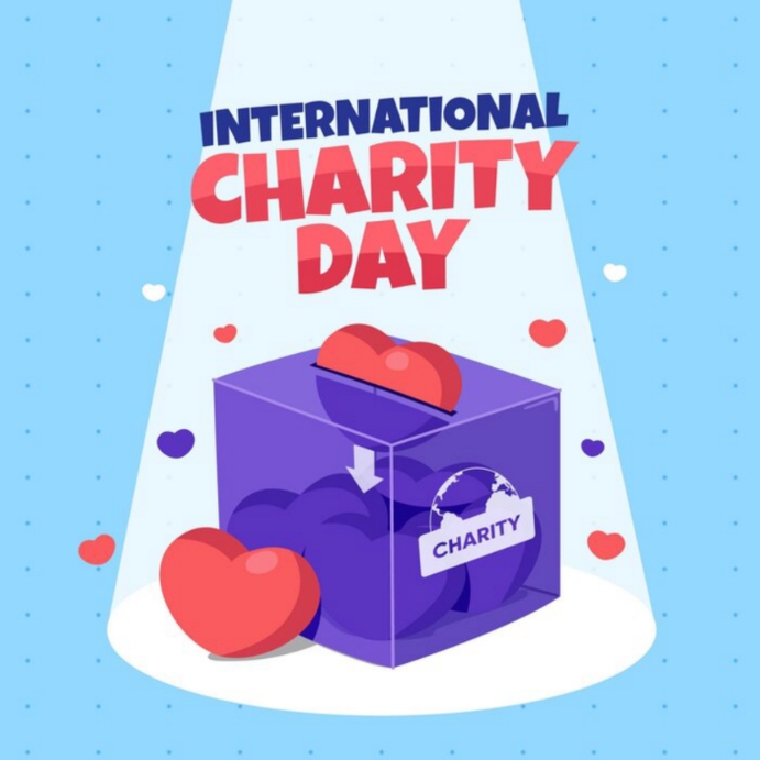 Copy of International charity day template | PosterMyWall