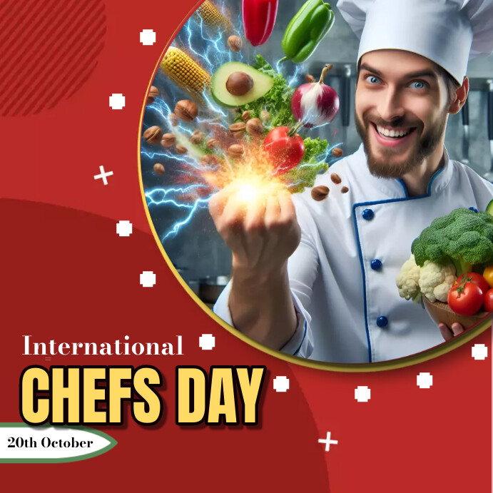 Copy of International chef's day | PosterMyWall