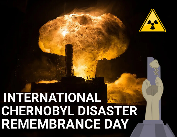 INTERNATIONAL CHERNOBYL DISASTER REMEMBRANCE Template | PosterMyWall