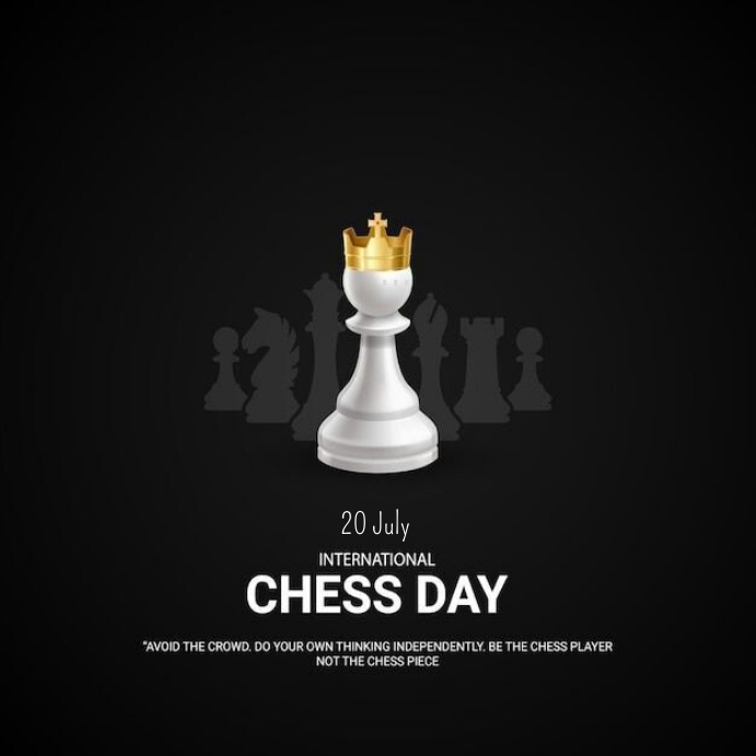 Copy of International chess day Instagram post | PosterMyWall