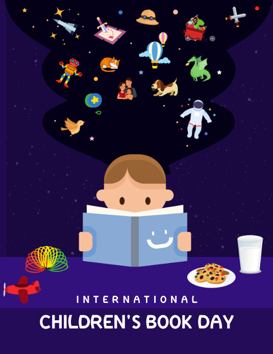 Copy of International Children's Book Day | PosterMyWall