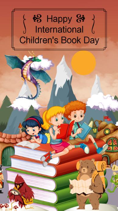 Copy of international children's book day | PosterMyWall